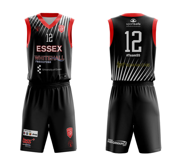 STARTING 5 Sublimated Basketball Kit Single-Sided Example 9 - £456.00 ...